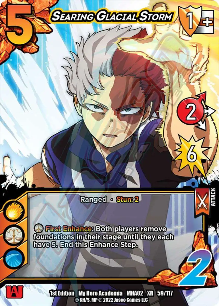 My Hero Academia Collectible Card Game Series 2 Crimson Rampage Single ...