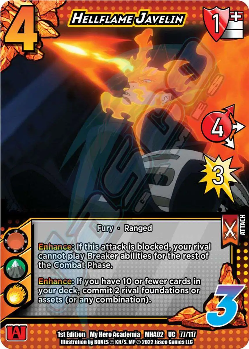 My Hero Academia Collectible Card Game Series 2 Crimson Rampage Single ...
