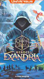 Universus CCG Critical Role Critical Role Heroes of Exandria Booster ...
