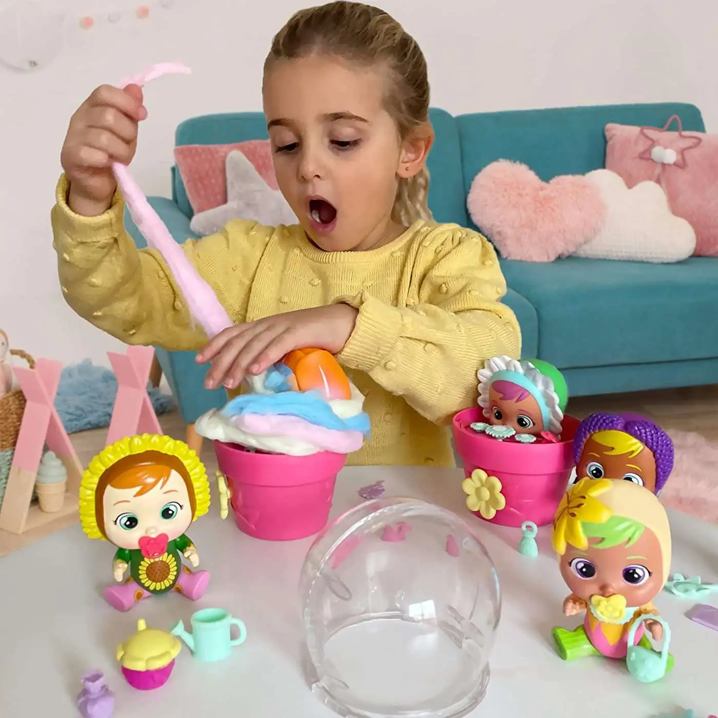 Cry Babies Magic Tears Happy Flowers Mystery Pack IMC Toys - ToyWiz