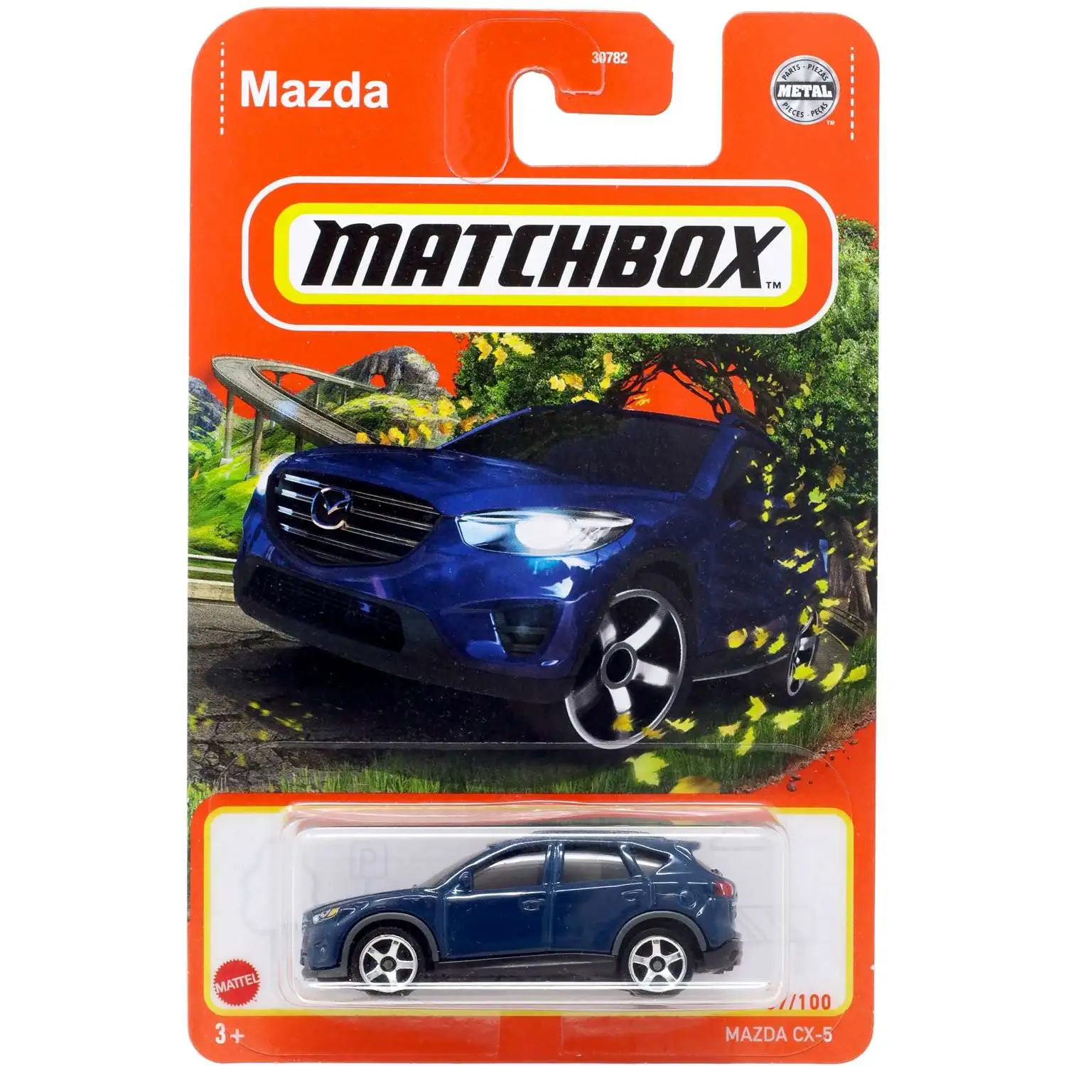 Matchbox Mazda CX-5 Diecast Car Blue Mattel - ToyWiz