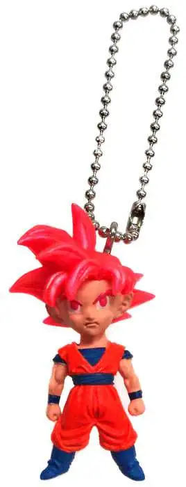 Dragon Ball Super UDM Best 23 SSG Goku 1.5 Keychain Clip-On Bandai ...