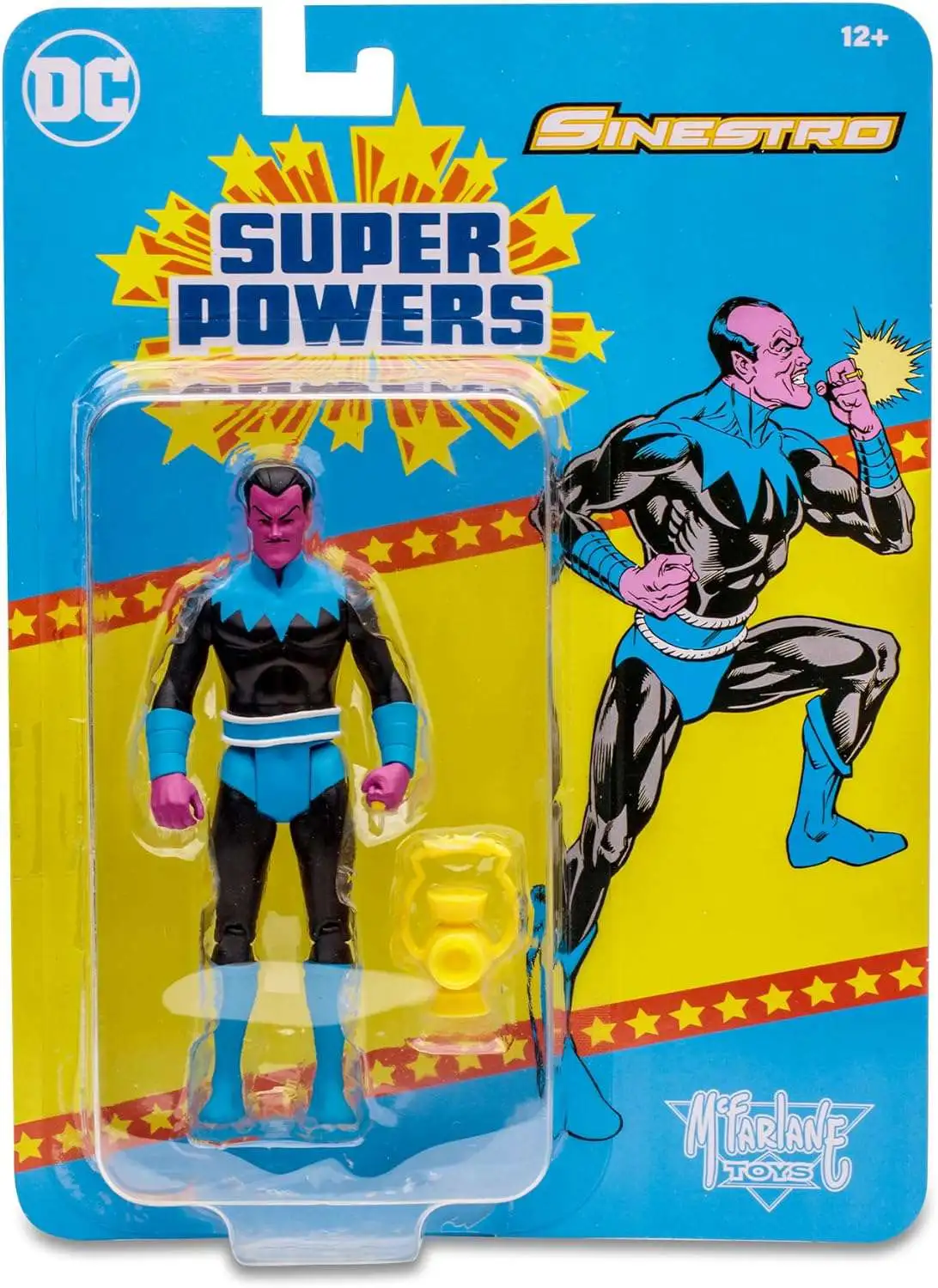McFarlane Toys DC Direct Super Powers Sinestro 4.5 Action Figure ...