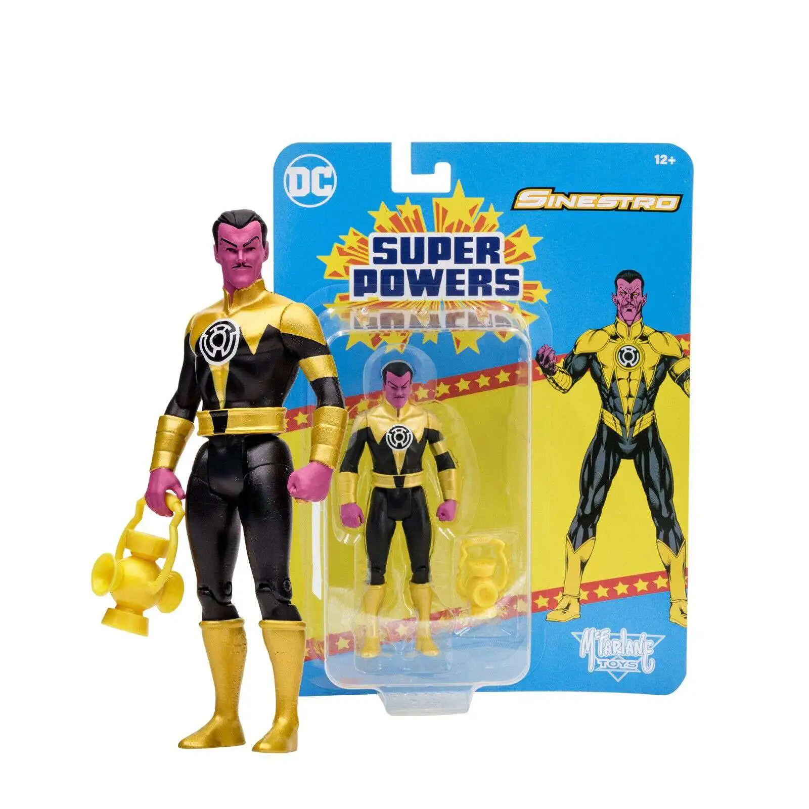 McFarlane Toys DC Direct Super Powers Sinestro 4.5 Action Figure ...