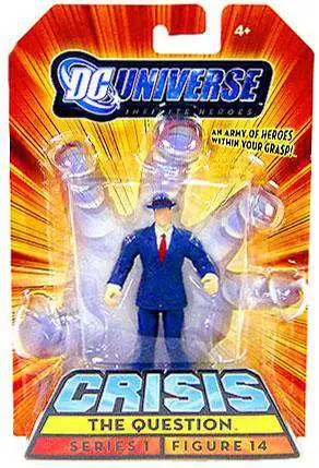 DC Universe Crisis Infinite Heroes Series 1 The Question 3.75 Action ...