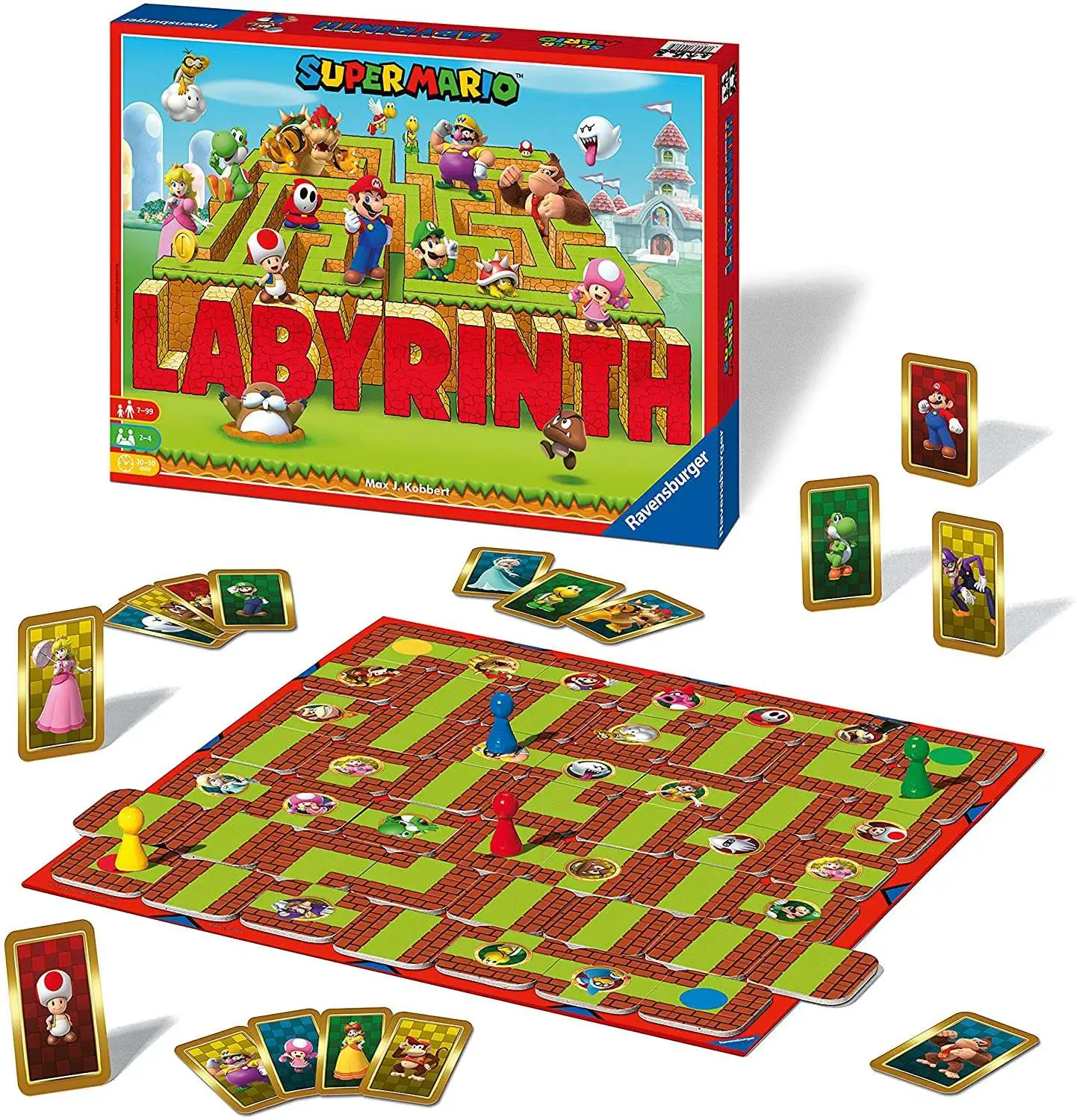 Super Mario Labyrinth Board Game Ravensburger - ToyWiz