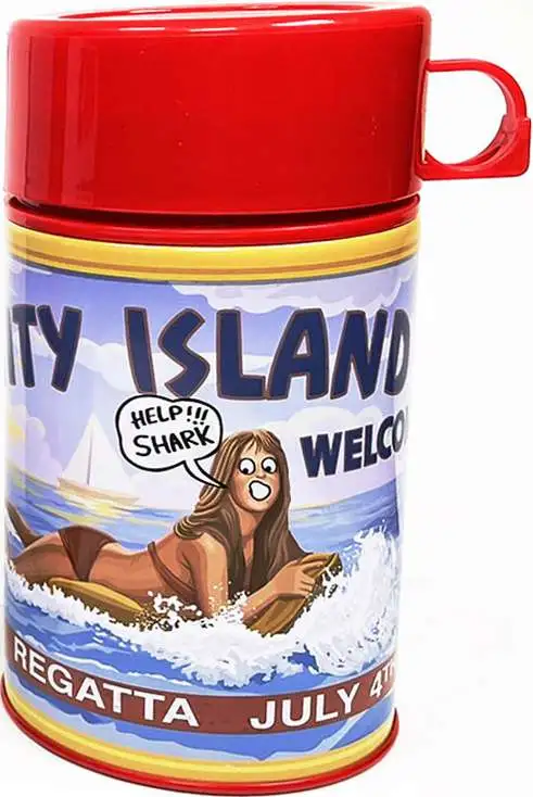 Jaws Bev Container Exclusive Lunch Box with Thermos Surreal ...