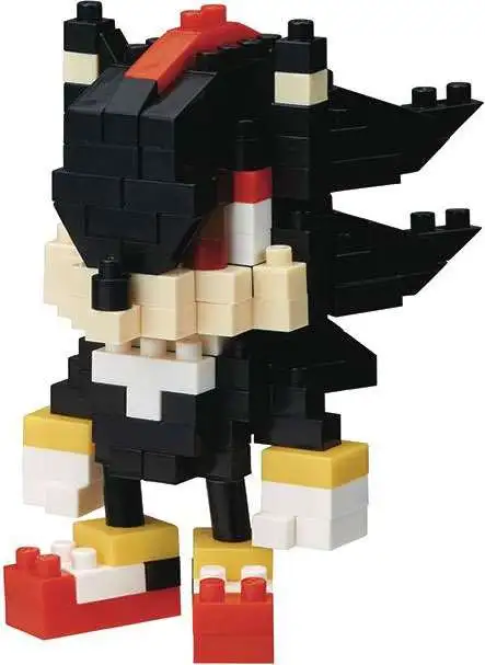Nanoblock Sonic the Hedgehog Sonic Collection Series Shadow Building Block Set 150 Pieces Kawada ...