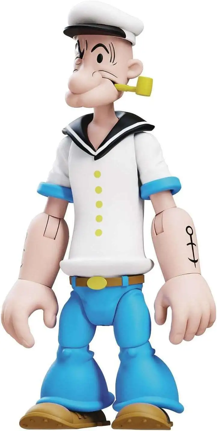 Popeye the Sailor Man Classic Popeye 6 Action Figure 1st Appearance ...