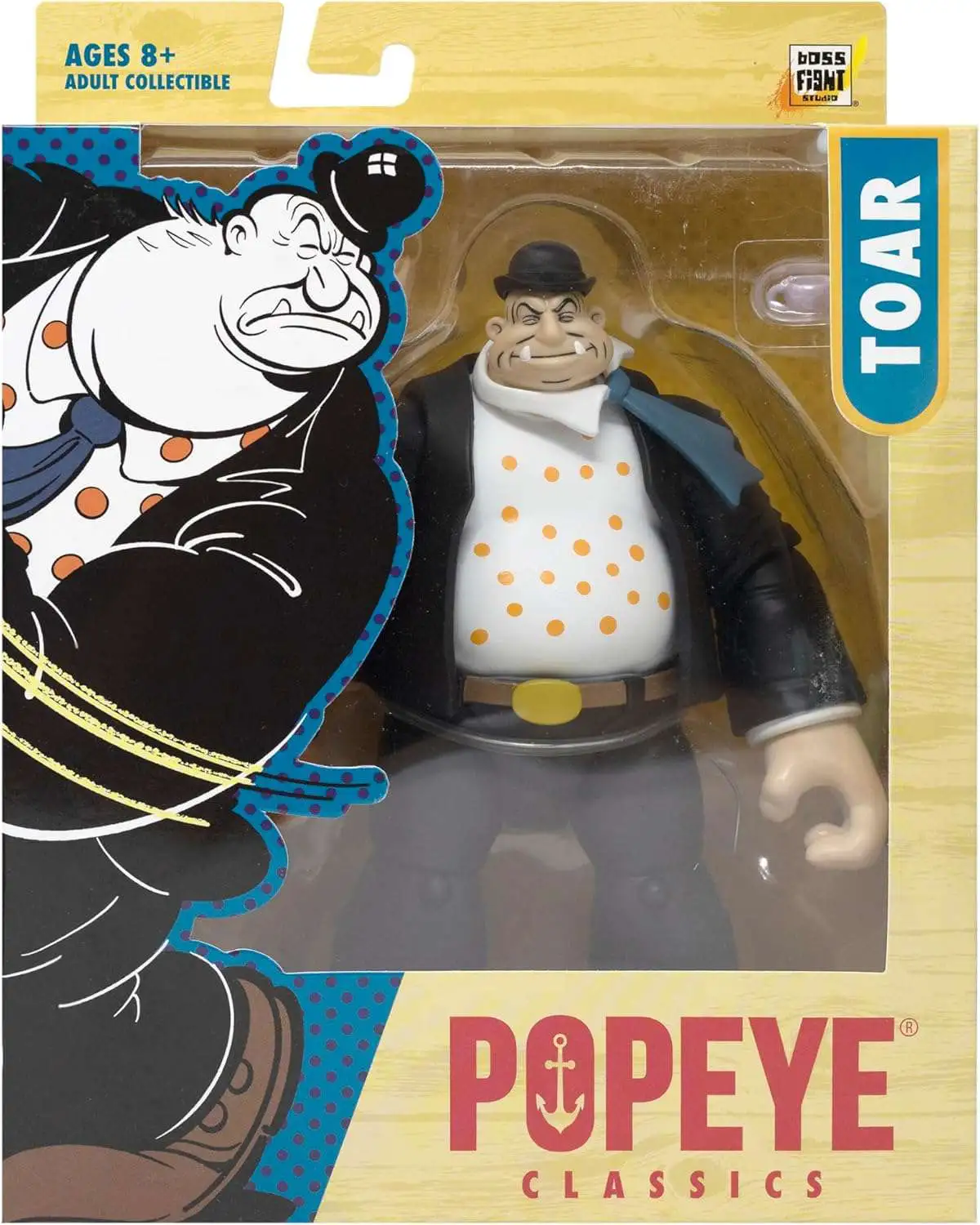 Popeye the Sailor Man Classic Toar 6 Action Figure Boss Fight Studios ...