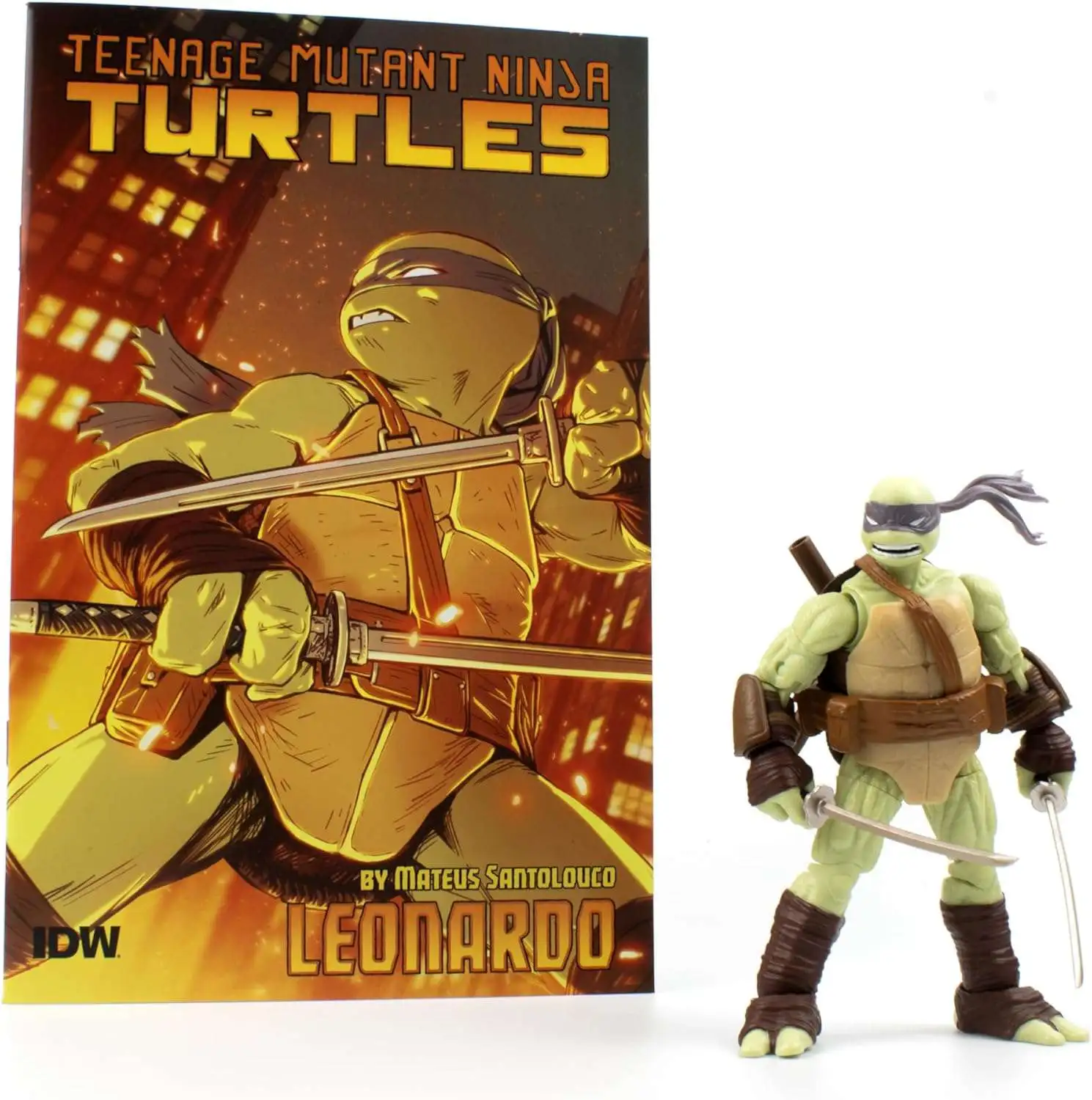 Teenage Mutant Ninja Turtles TMNT BST AXN IDW Series 2 Leonardo 5 ...
