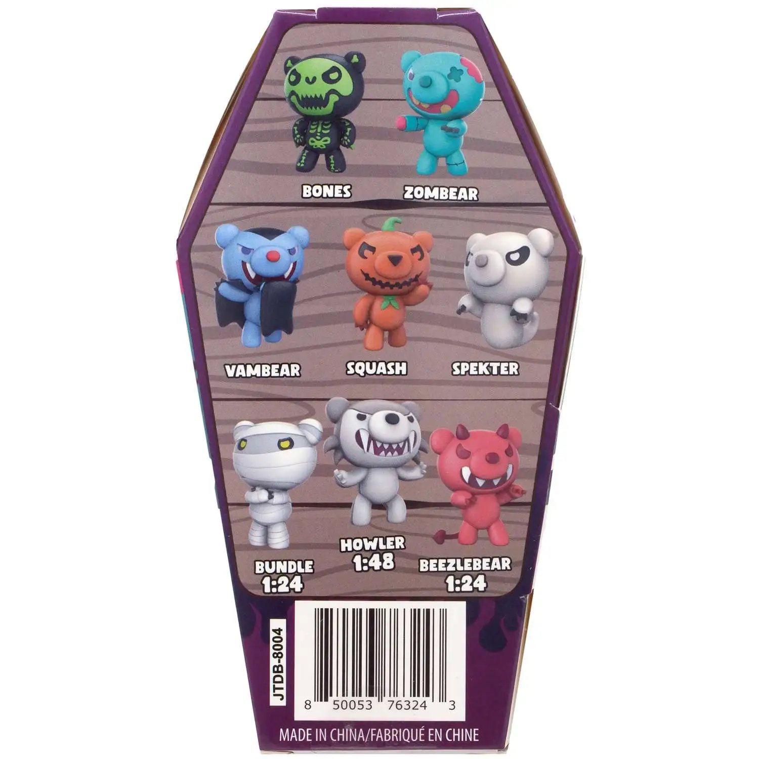 Deddy Bears Coffin Window Zombear 3 Mini Figure - ToyWiz