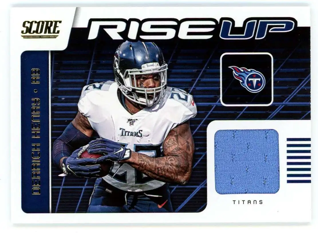 NFL 2020 Panini Score Single Card Rise Up Derrick Henry RU-DH Relic ...