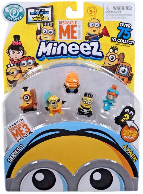 Despicable Me Minions Mineez Series 1 Cro-Minion, Surfs Up Minion ...