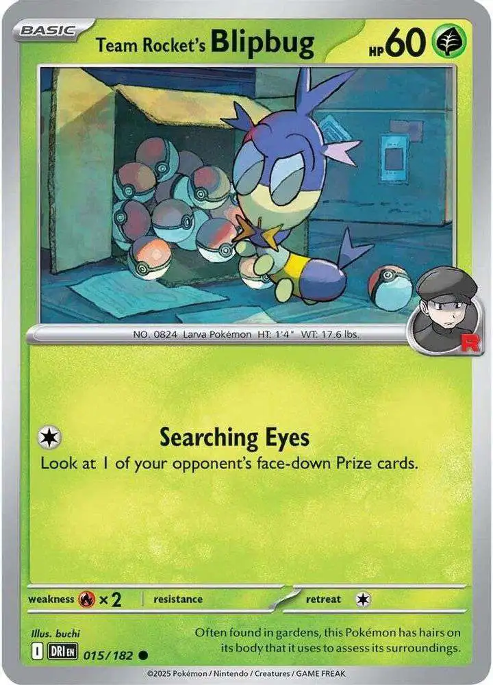 Pokemon Trading Card Game Destined Rivals Single Card Common Team ...