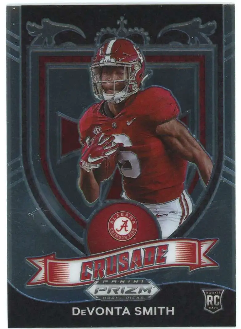 NFL 2021 Panini Prizm Draft Picks Single Card DeVonta Smith 165 Rookie ...
