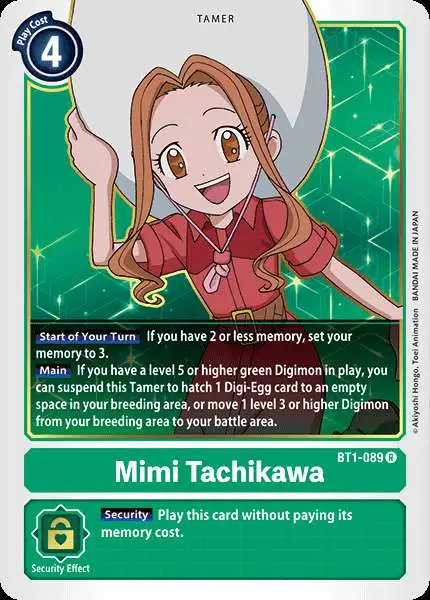 Digimon Trading Card Game Release Special Booster Single Card Rare Mimi ...