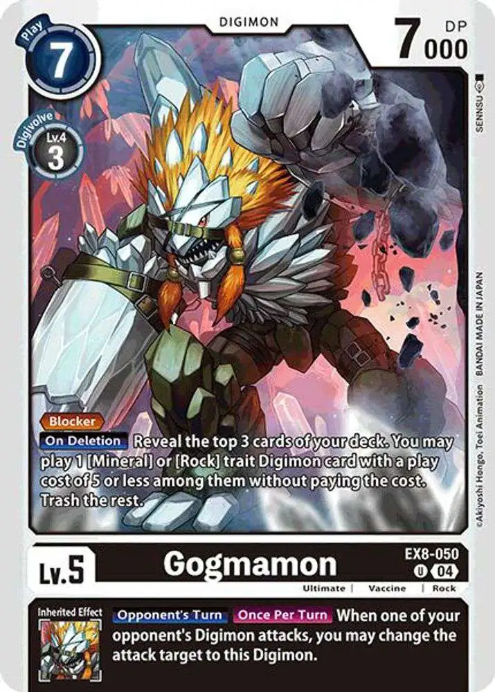 Digimon Trading Card Game Chain of Liberation Single Card Uncommon ...