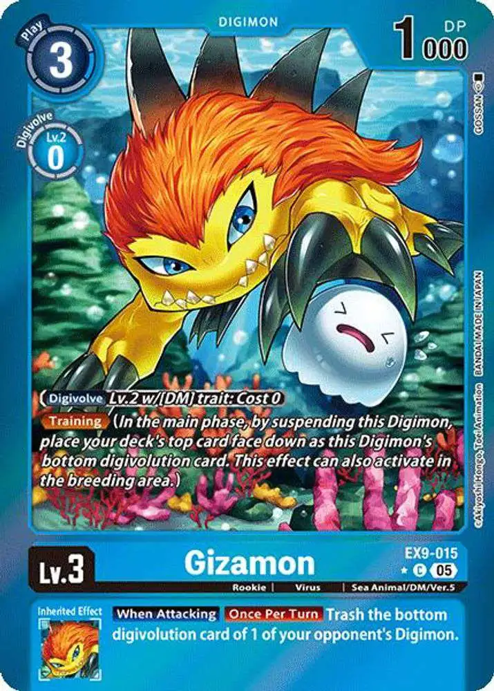 Digimon Trading Card Game Versus Monsters Single Card Common Gizamon ...