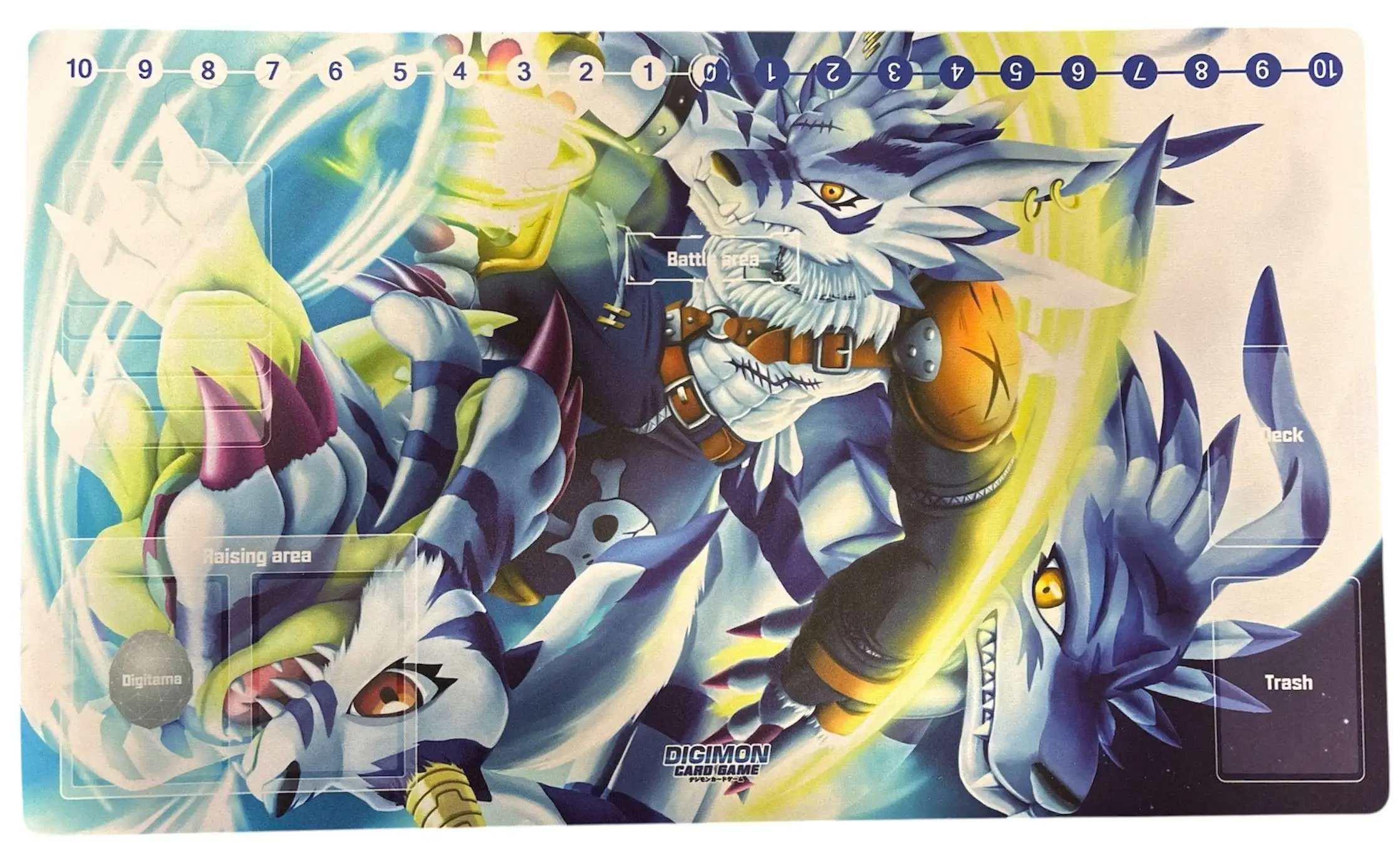 Digimon Trading Card Game Weregaruron Playmat - ToyWiz