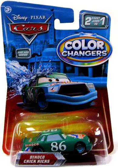 Disney Pixar Cars Color Changers Dinoco Chick Hicks 155 Diecast Car ...