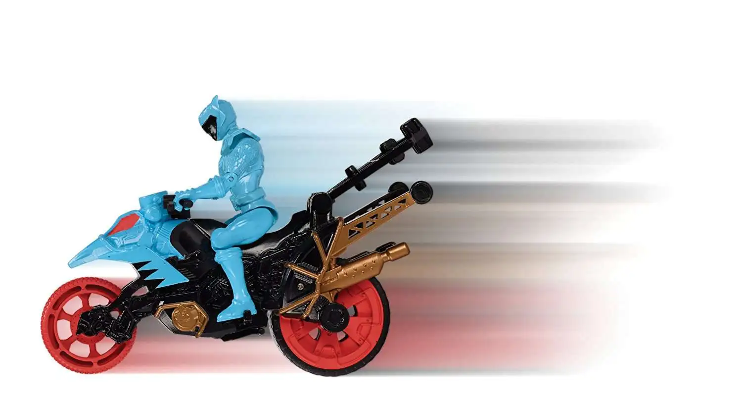 Power Rangers Dino Super Charge Zord Builder Dino Stunt Bike Aqua ...