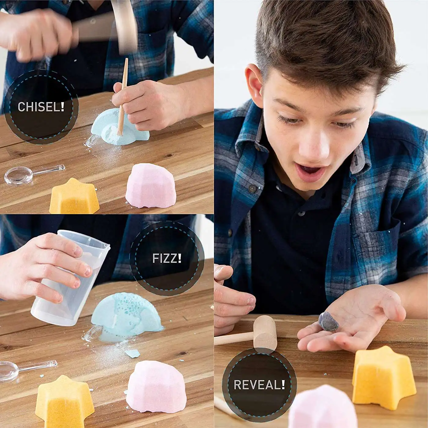 Discovery Galactic Fizzing Dig Science Kit Horizon Group - ToyWiz