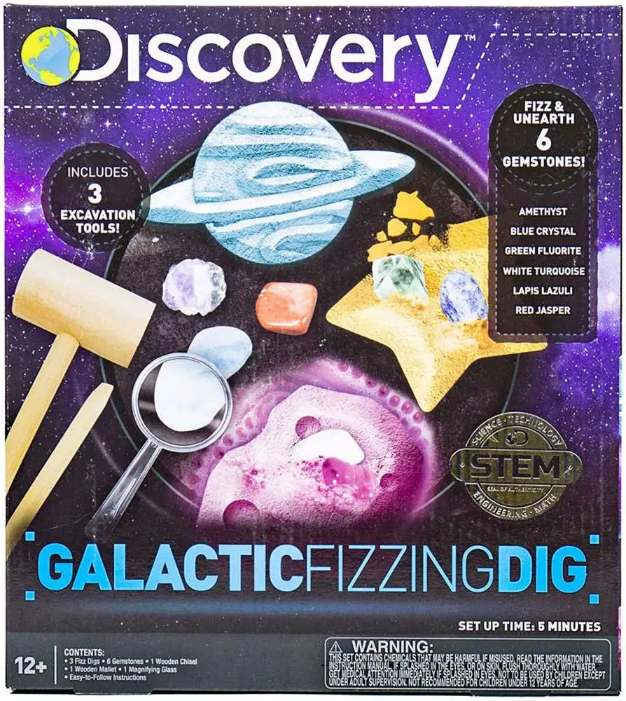 Discovery Galactic Fizzing Dig Science Kit Horizon Group - ToyWiz