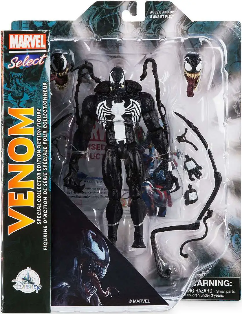 Marvel Marvel Select Venom Exclusive 7 Action Figure 2018, Collector Edition, Damaged Package ...