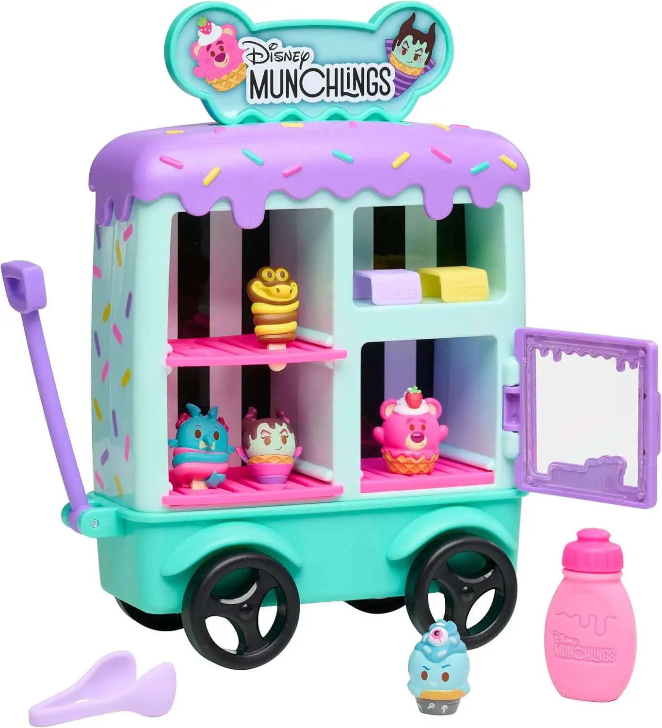 Disney Munchlings Ice Cream Cart Playset Just Play - ToyWiz