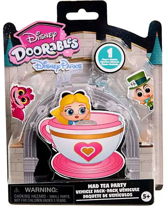 Disney Doorables Disney Parks Mad Tea Party Exclusive Mystery Vehicle ...