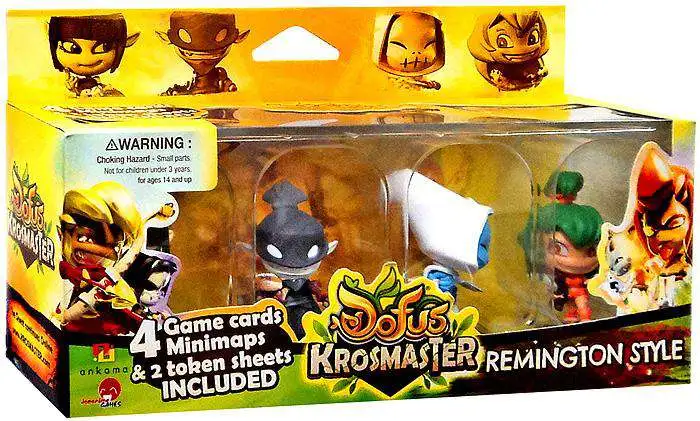 Krosmaster Arena Dofus Remington Style Figure 4-Pack 2 Anakama - ToyWiz
