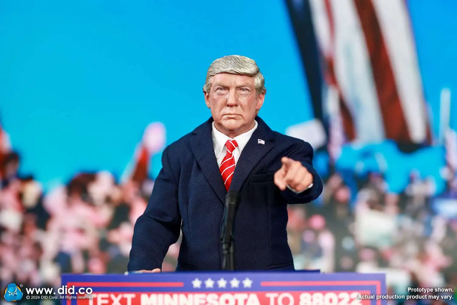 Donald Trump Donald Trump 16 Action Figure D.I.D Toys - ToyWiz