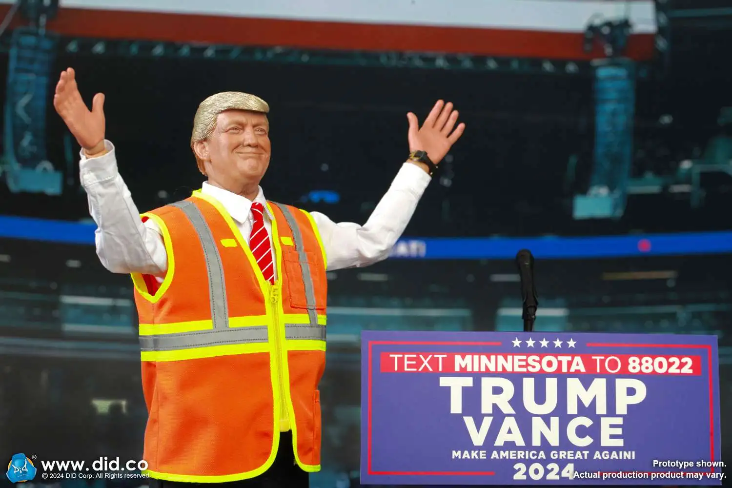 Donald Trump Donald Trump 16 Action Figure D.I.D Toys - ToyWiz