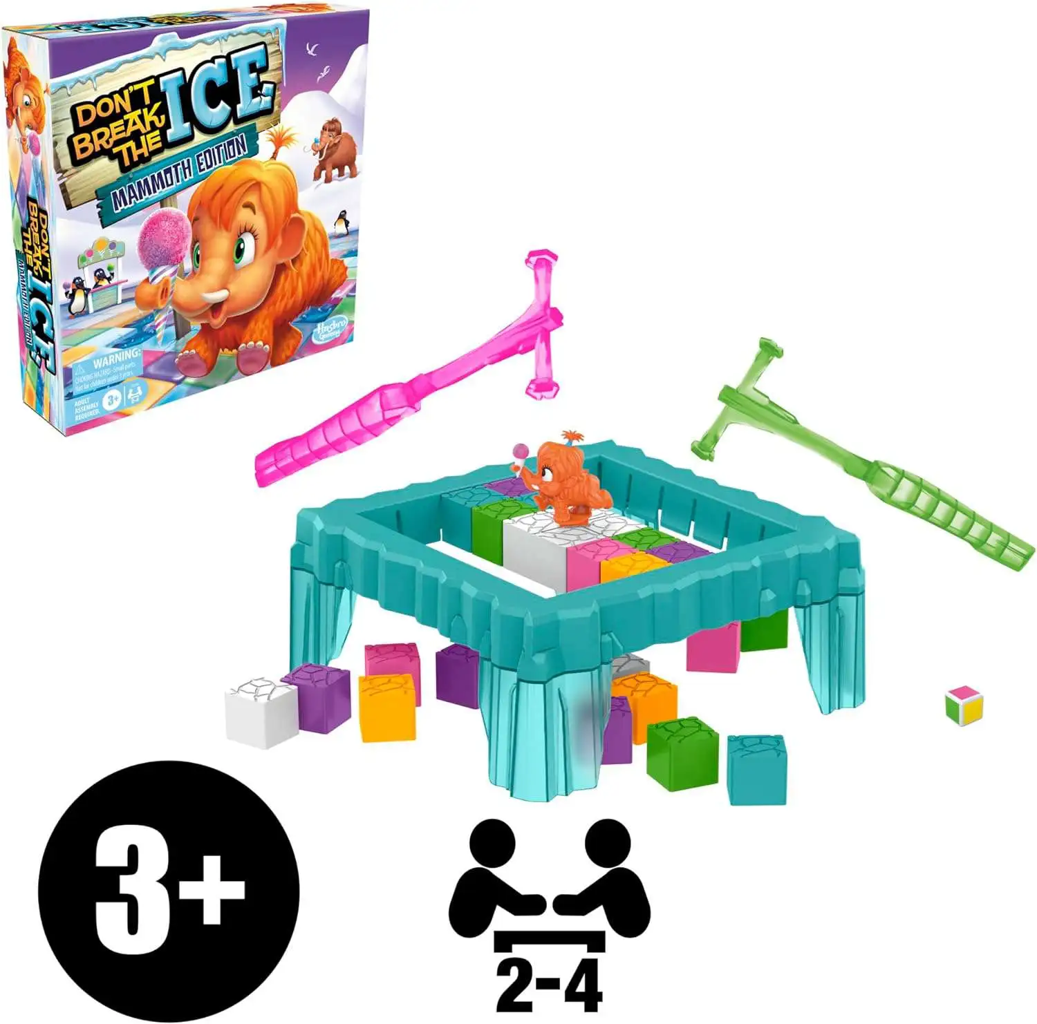 Dont Break the Ice Mammoth Edition Exclusive Game Hasbro - ToyWiz