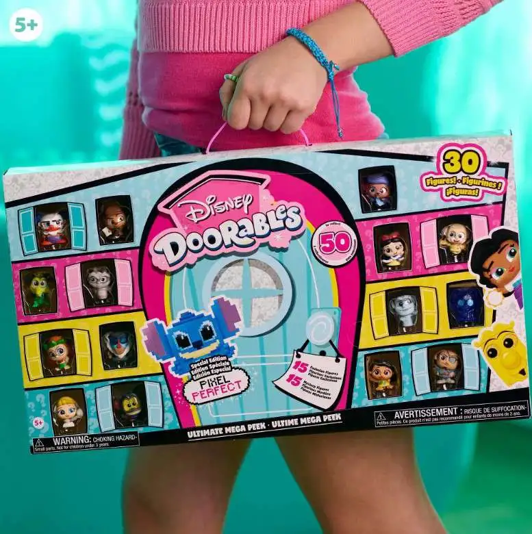 Disney Doorables Pixel Perfect Ultimate MEGA Peek Exclusive Playset 30 ...