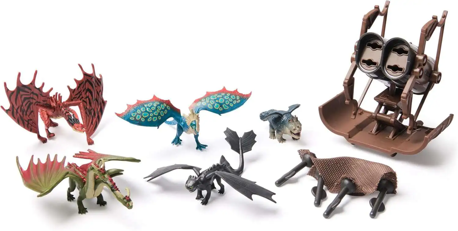 How to Train Your Dragon 2025 Movie Dragon Catcher Set Spin Master Toys - ToyWiz
