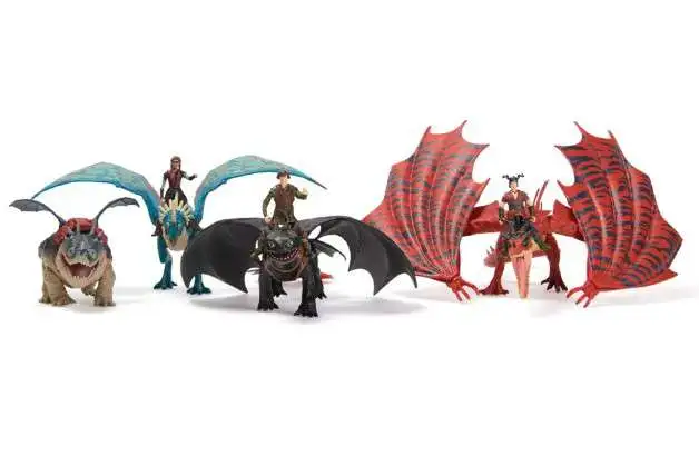 How to Train Your Dragon 2025 Movie Volcano Island Final Battle Pack ...