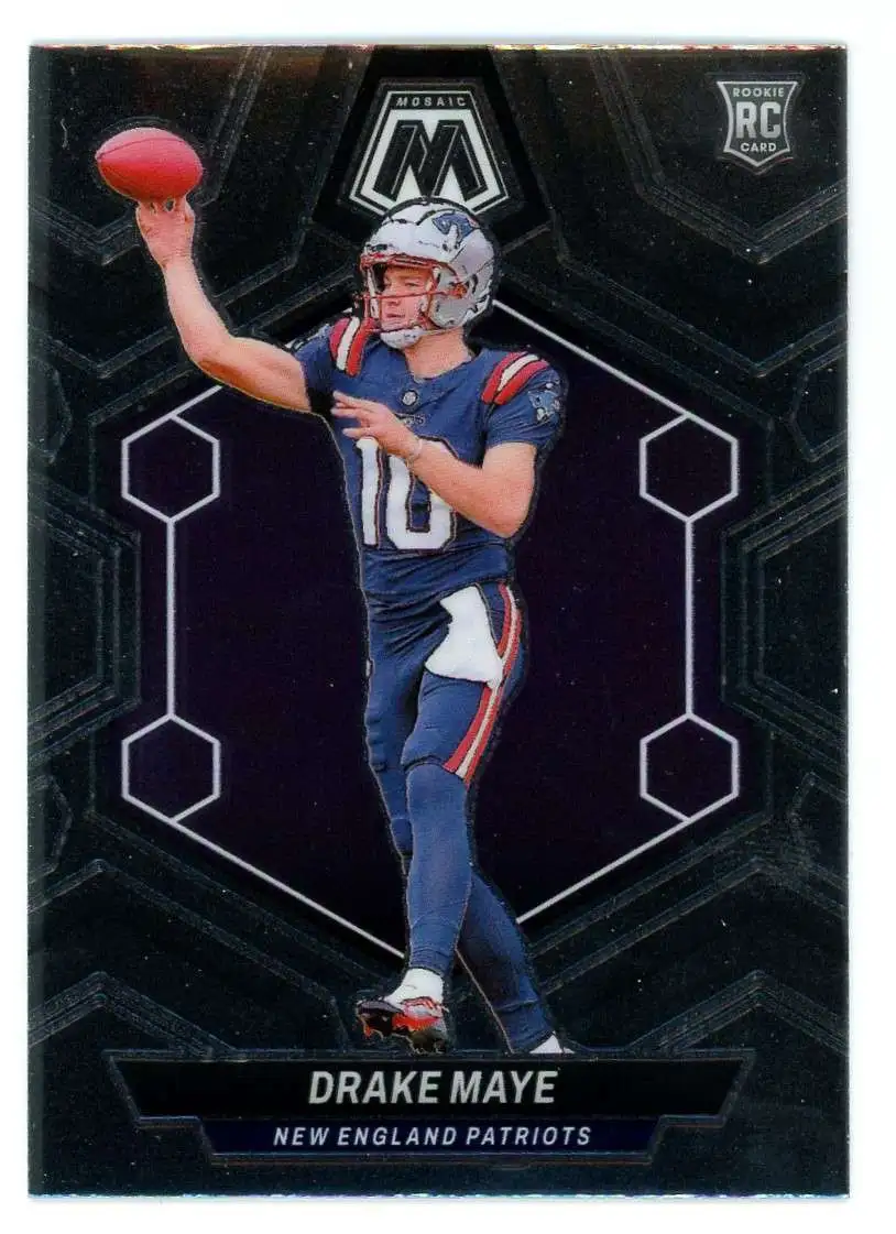 NFL 2024 Panini Mosaic Football Single Card Drake Maye 303 Rookie - ToyWiz