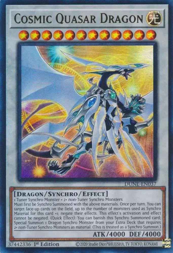 YuGiOh Trading Card Game Duelist Nexus Single Card Ultra Rare Cosmic ...