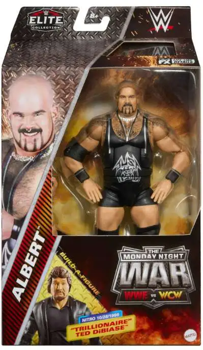 WWE Wrestling Elite Collection Monday Night War Albert Exclusive Action Figure Build ...