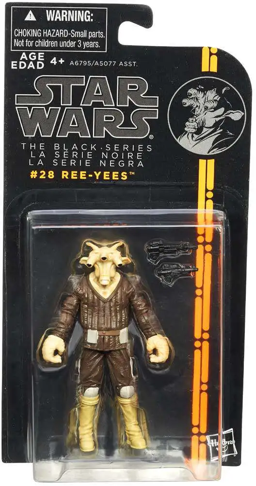 Star Wars The Empire Strikes Back Black Series Wave 5 Ree Yees 3.75 ...