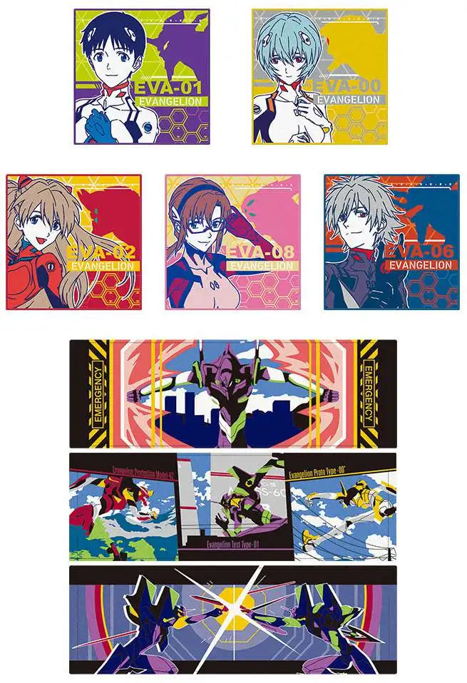 Neon Genesis Evangelion Ichibankuji Evangelion - EVA Pilots Assemble ...