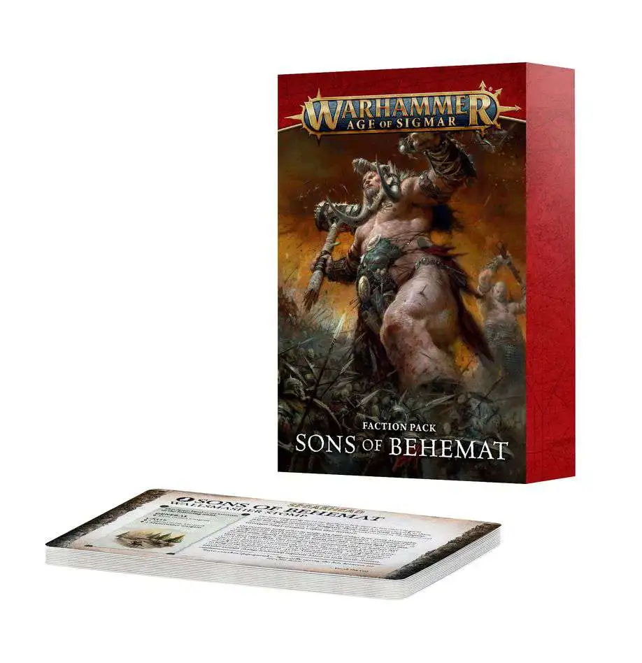 Age of Sigmar Sons of Behemet Faction Pack Games Workshop - ToyWiz