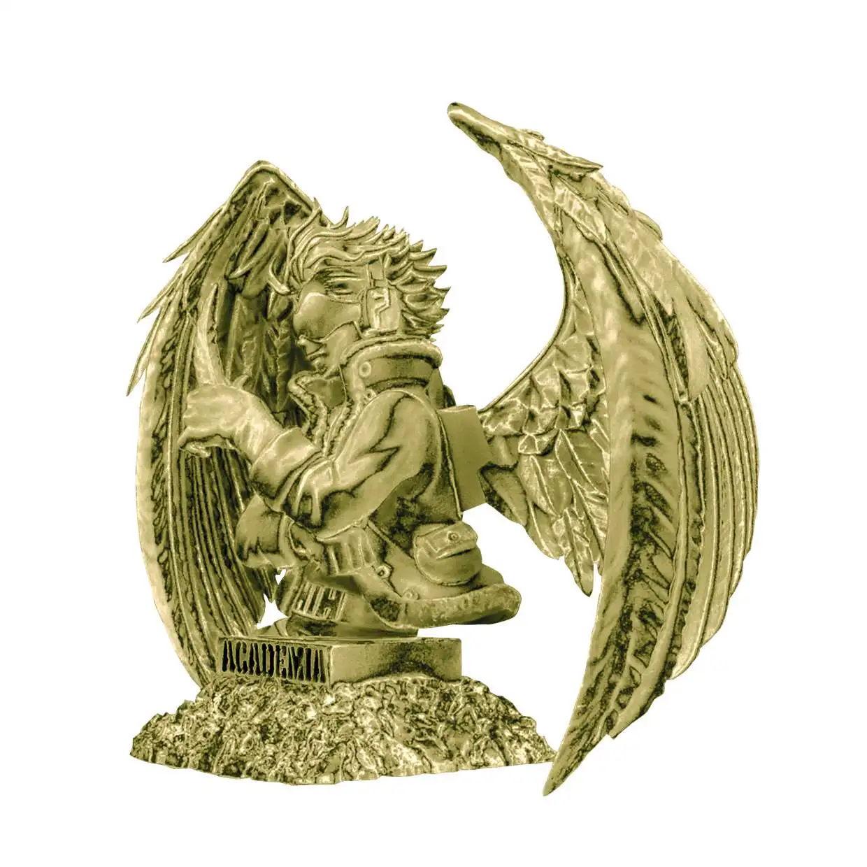 My Hero Academia Bust Up Heroes Vol. 3 Keigo Takami Hawks 3 Mini PVC Bust Gold Loose F-Toys - ToyWiz