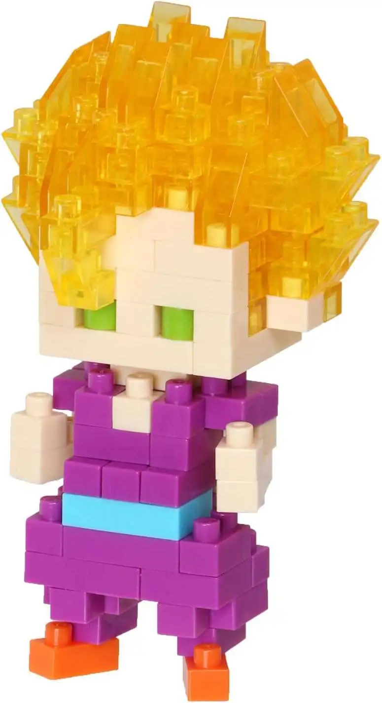 Nanoblock Dragon Ball Z DBZ Character Collection Series Super Saiyan Gohan Micro-Sized Building ...