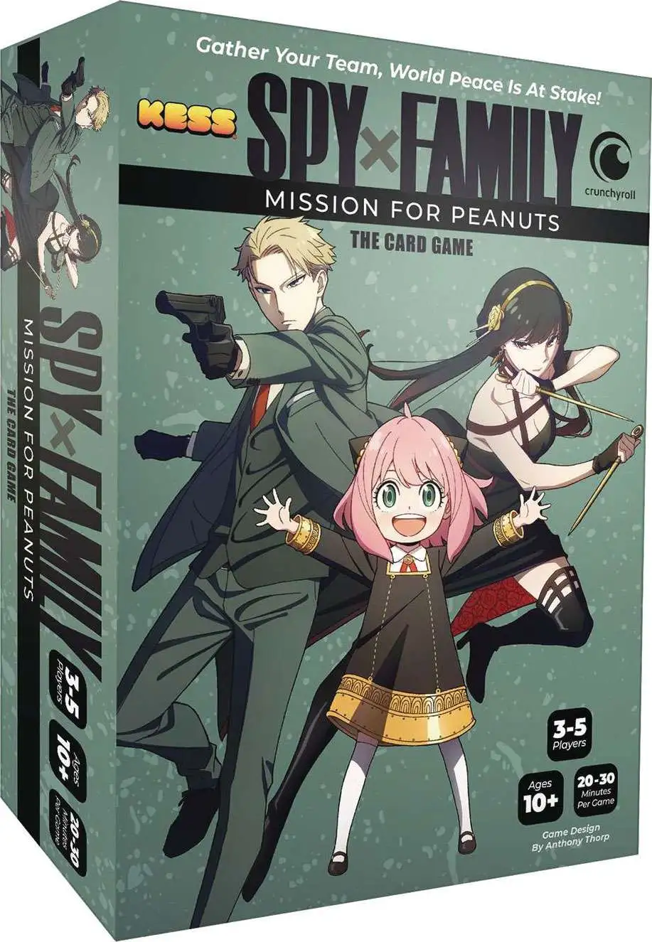Spy X Family Mission for Peanut Board Game Kessler Corp. - ToyWiz