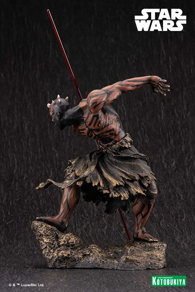 Star Wars ArtFX Darth Maul 11 Statue Bronze Ukiyo-e Style Kotobukiya ...