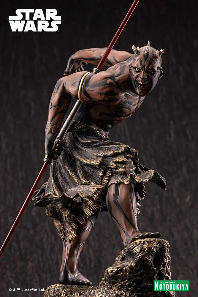 Star Wars ArtFX Darth Maul 11 Statue Bronze Ukiyo-e Style Kotobukiya ...