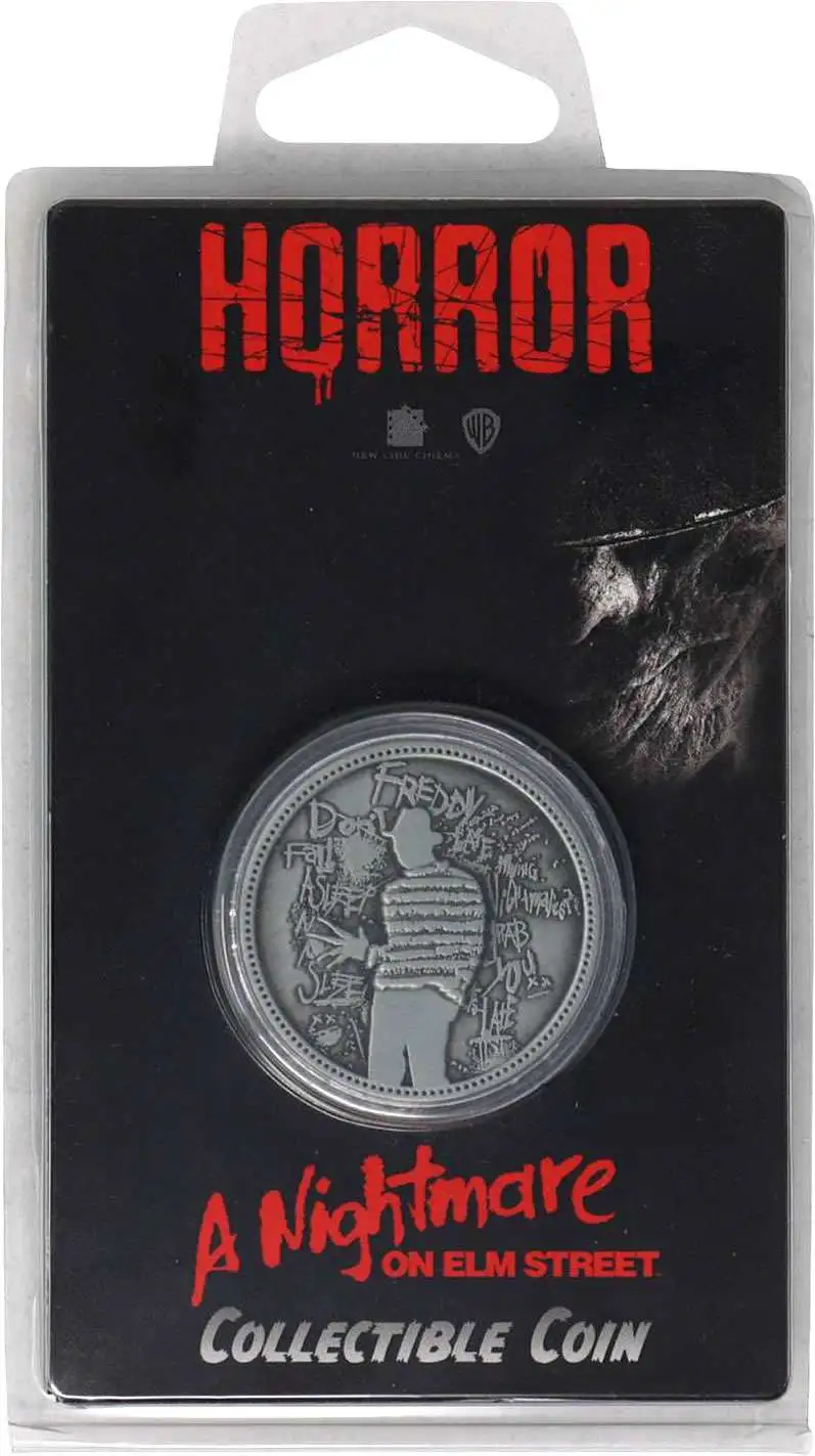 Nightmare on Elm Street Freddy Coin Collectible Coin Limited Edition ...